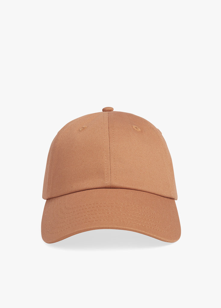 Camel Baseball Cap with Leather Strap | women's Caps | Favorite Daughter