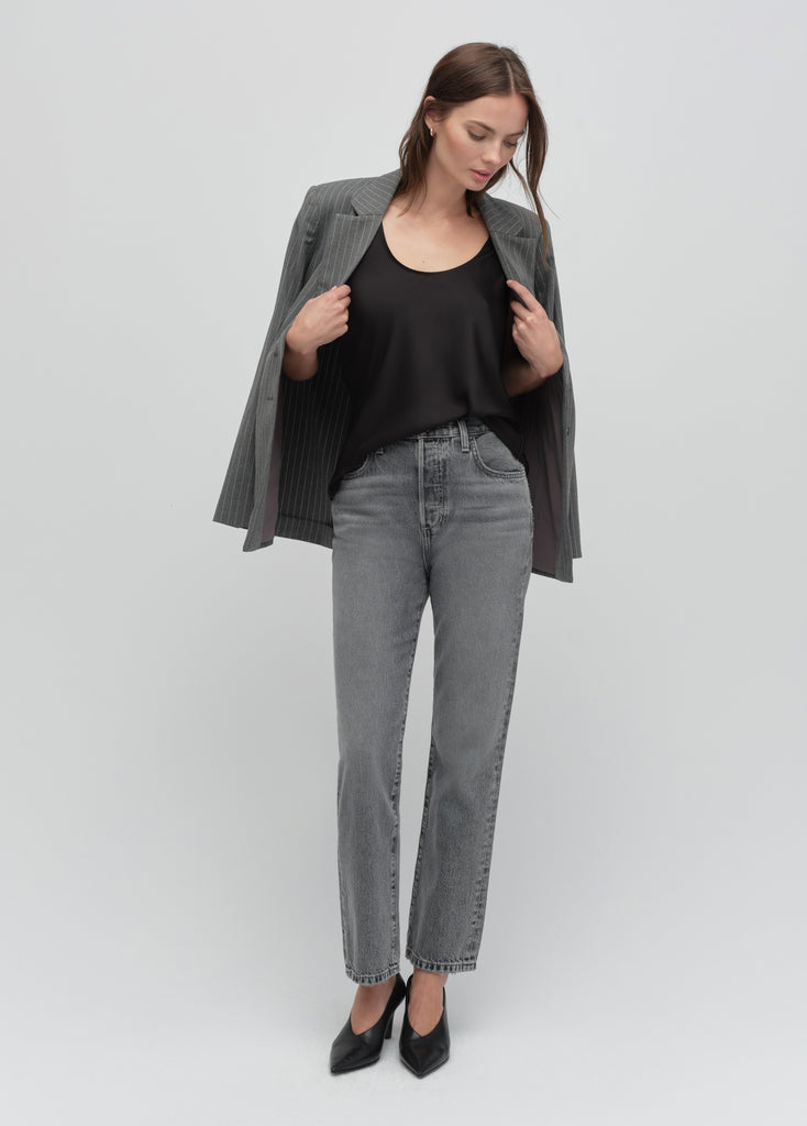 Clean Cut Tank | Black Sleek & Minimalist Holiday Layering Essential ...