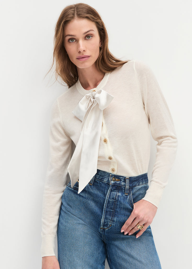 The Take A Bow Cardigan in Ivory | Women's Cardigan Sweaters | Favorite ...