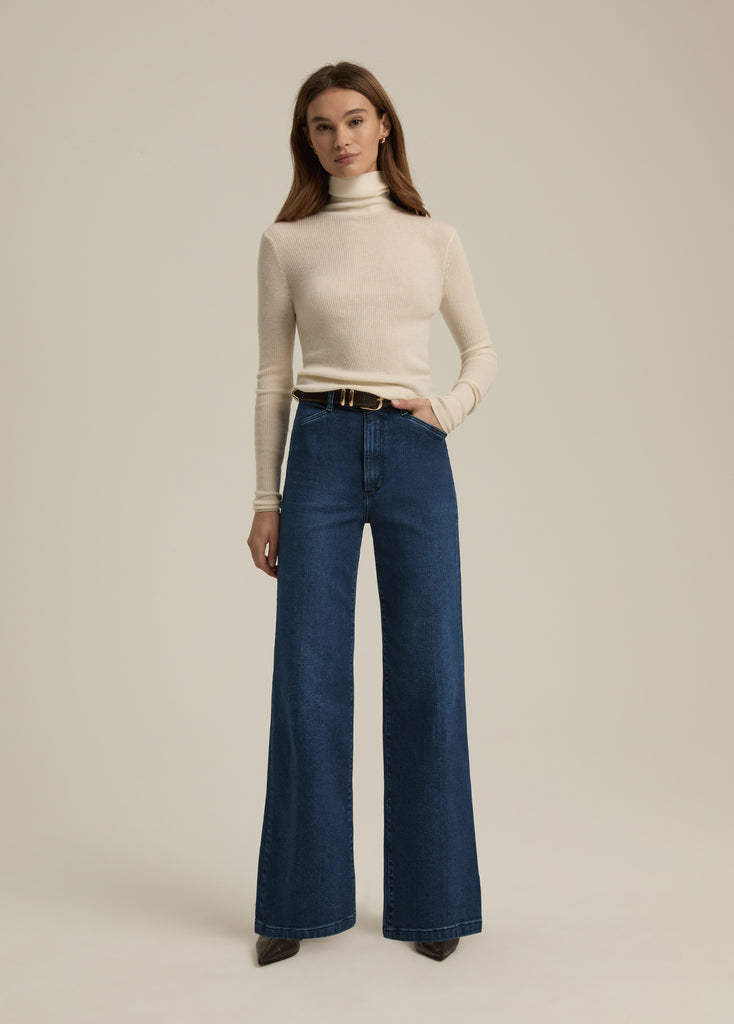 THE MISCHA SUPER HIGH RISE WIDE LEG | Favorite Daughter