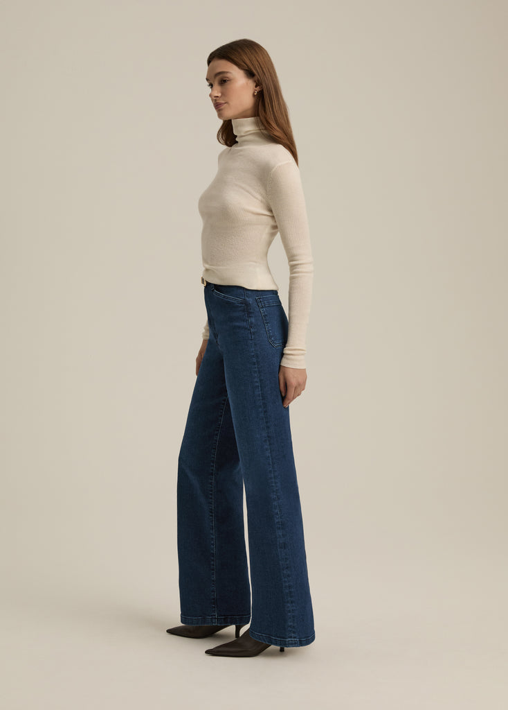 THE MISCHA SUPER HIGH RISE WIDE LEG | Favorite Daughter